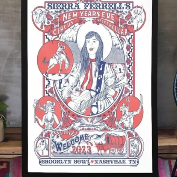 Art | Sierra Ferrell 223 New Years Eve Circus Spectacular Poster | Poshmark